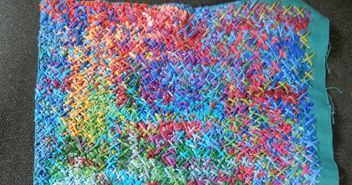 Art With a Needle: Hand stitching -- enough already!