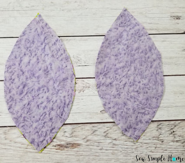 Simple Fabric Easter Egg Tutorial + Free Pattern | Sew Simple Home