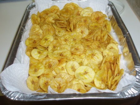 Tajaditas de platano: Tajaditas de platano " La Costeña"