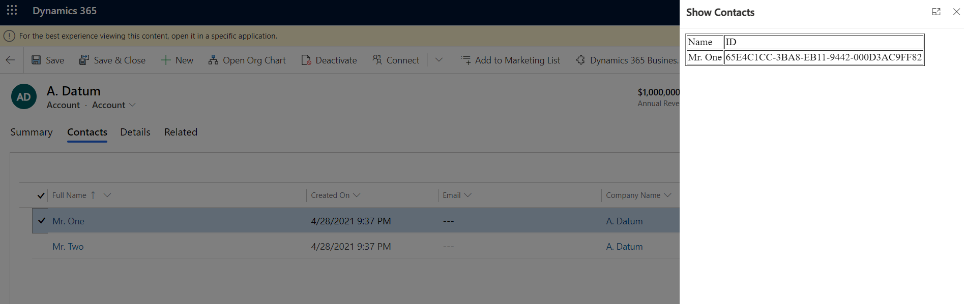 Microsoft Dynamic CRM: How to open a web resource and pass parameter in ...