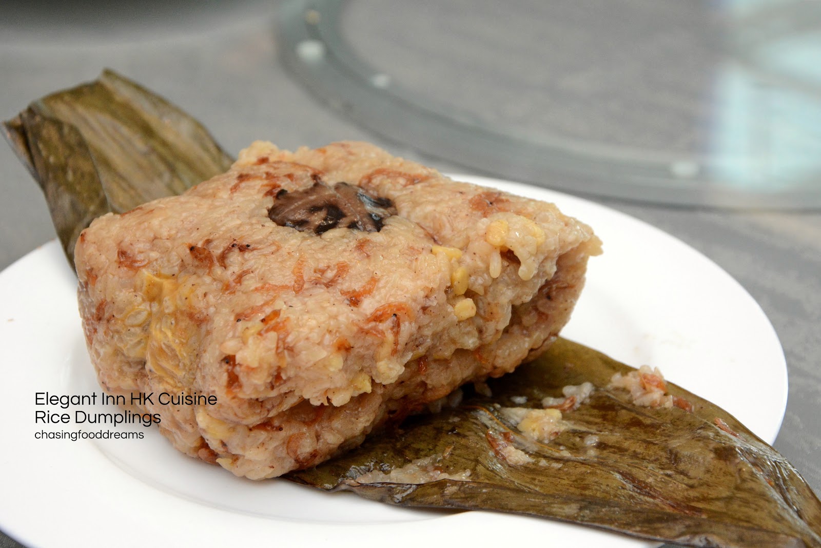 CHASING FOOD DREAMS: Elegant Inn Hong Kong Cuisine Rice Dumpling