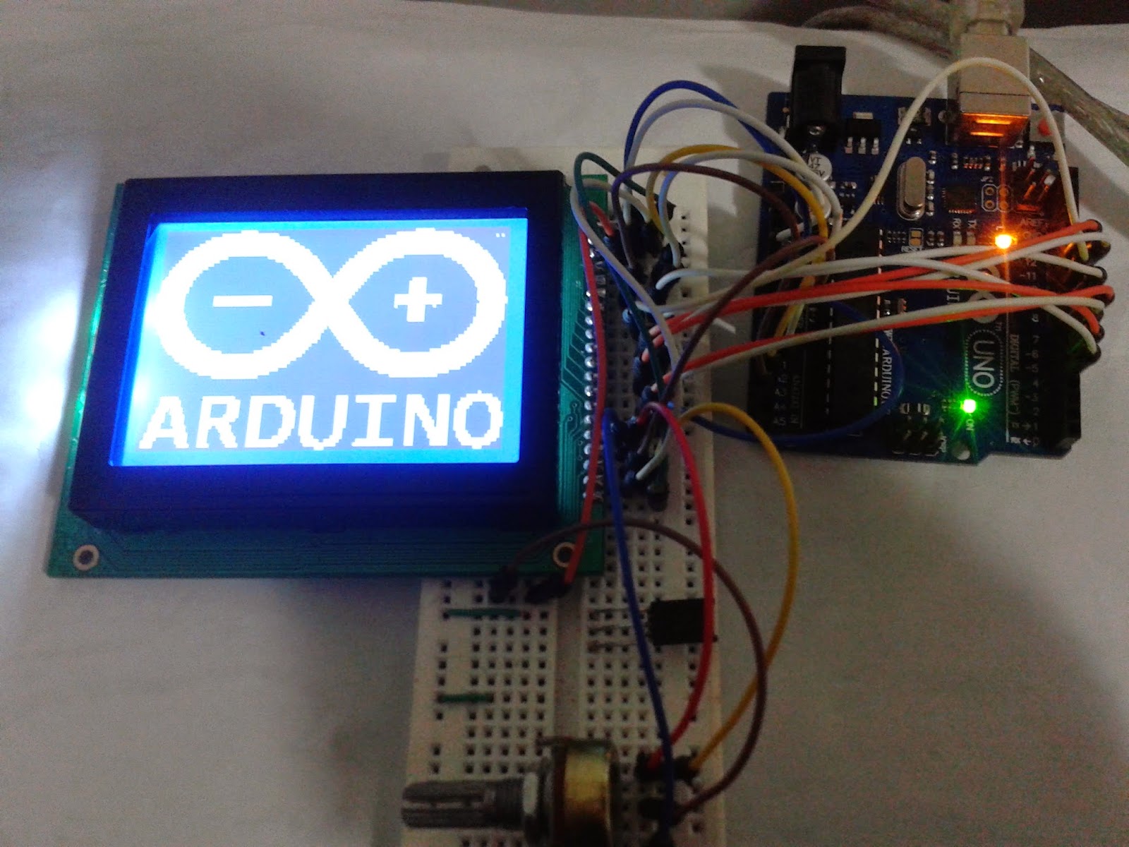 Microcontroladores: Arduino: GLCD 128x64