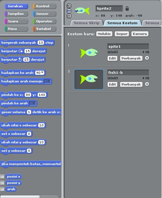 Cara membuat scratch: membuat game pada aplikasi scratch