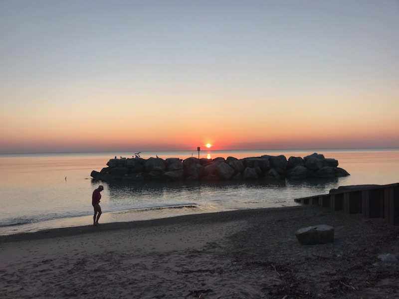 Lake Michigan Swimmers: SNAPTACULAR Morning Swim!