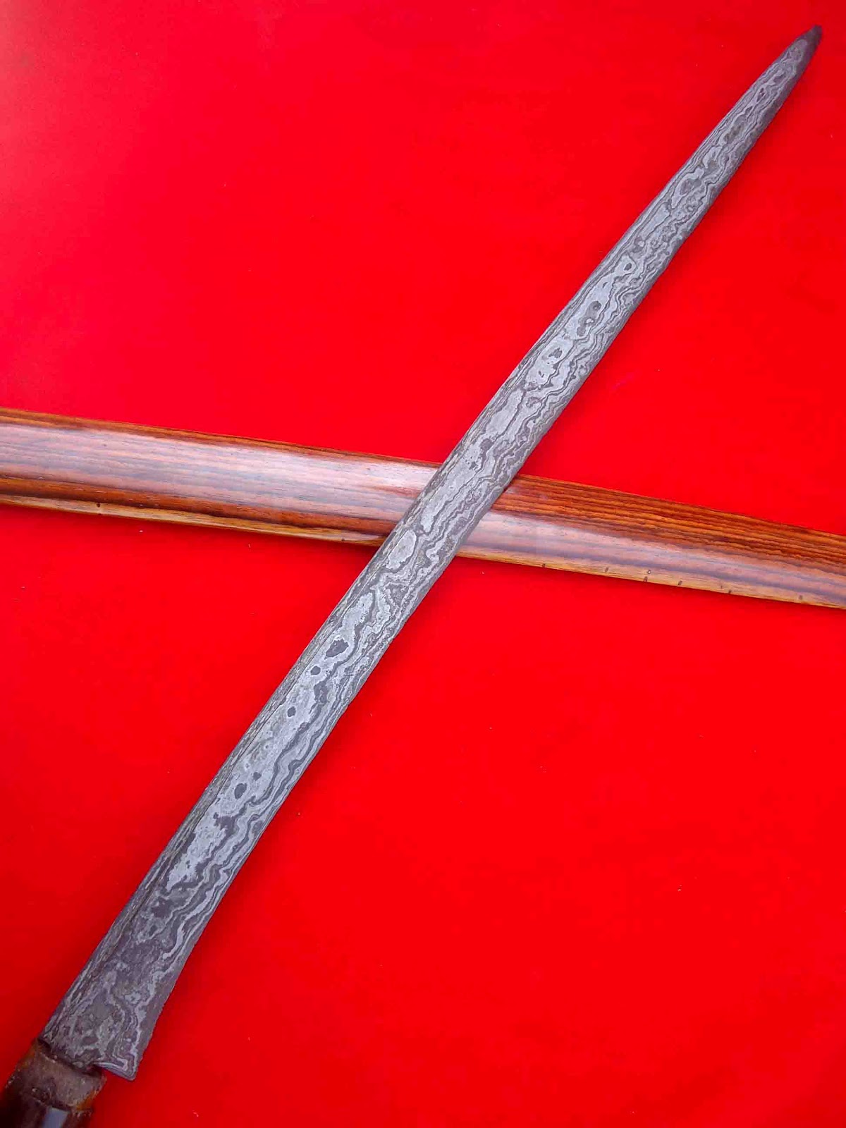 Pedang Kuno Dhapur Suduk Pamor Pedaringan Kebak Mataram | Jagad Keris ...