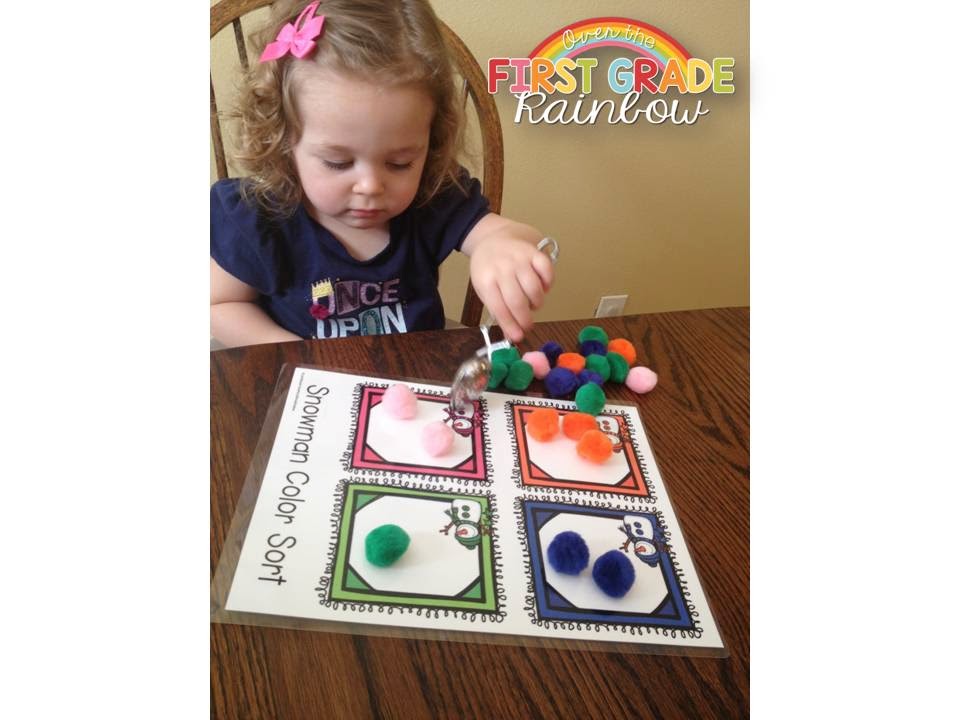 Over the 1st Grade Rainbow: Ss is for Snowman