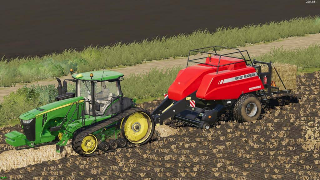 FS19 Hesston Big Balers v1.0 - FS 19 & 22 USA Mods Collection
