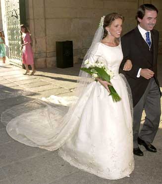 Red Carpet Wedding: Ana Aznar and Alejandro Agag - Red Carpet Wedding