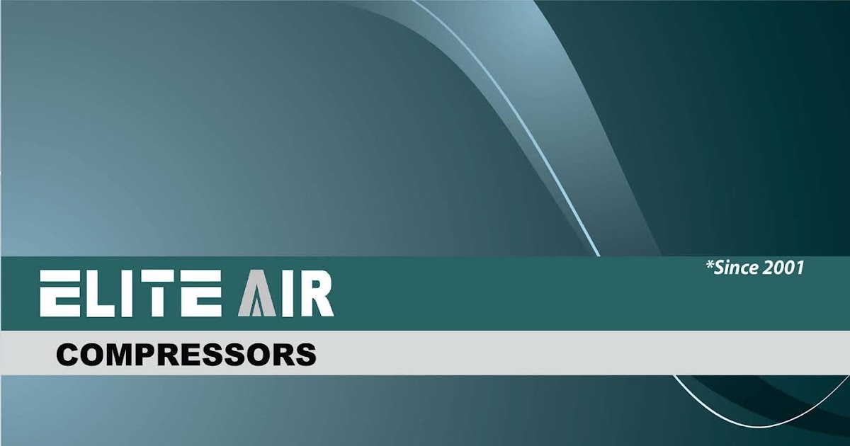 CATALOG ELITE AIR COMPRESSOR