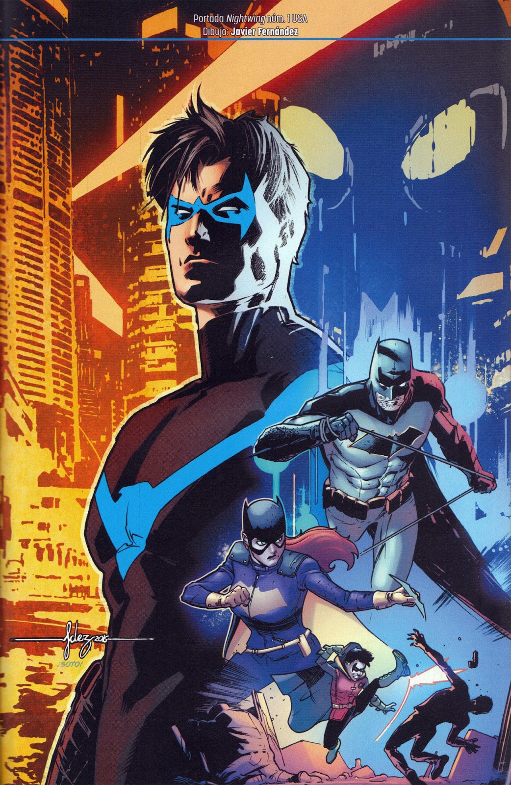 Galicia Comic: Nightwing 1(Nightwing Rebirth 1, Nightwing 1 - 2 Vol 4)