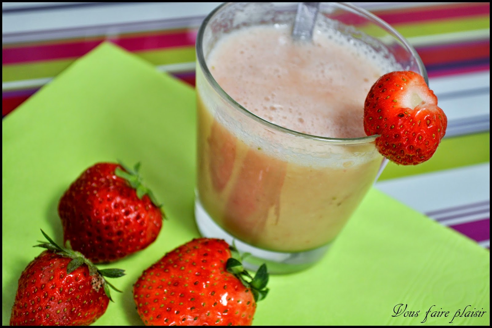 Smoothie fraise/banane