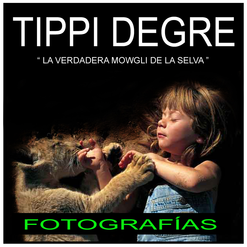 Atrapados por la Imagen: TIPPI DEGRE LA NIÑA DE LA SELVA. FOTOS Y VIDEO ...