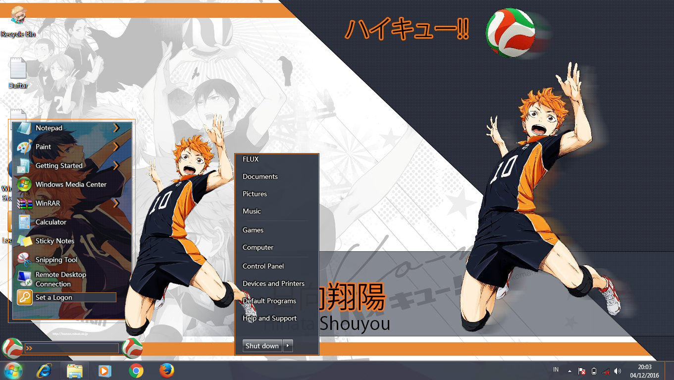 [THEMES]Haikyuu!! | Sarjana Nexatz