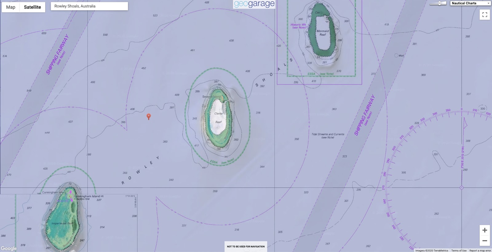 GeoGarage blog: Rowley Shoals: The bleached Australian reef and a Covid ...