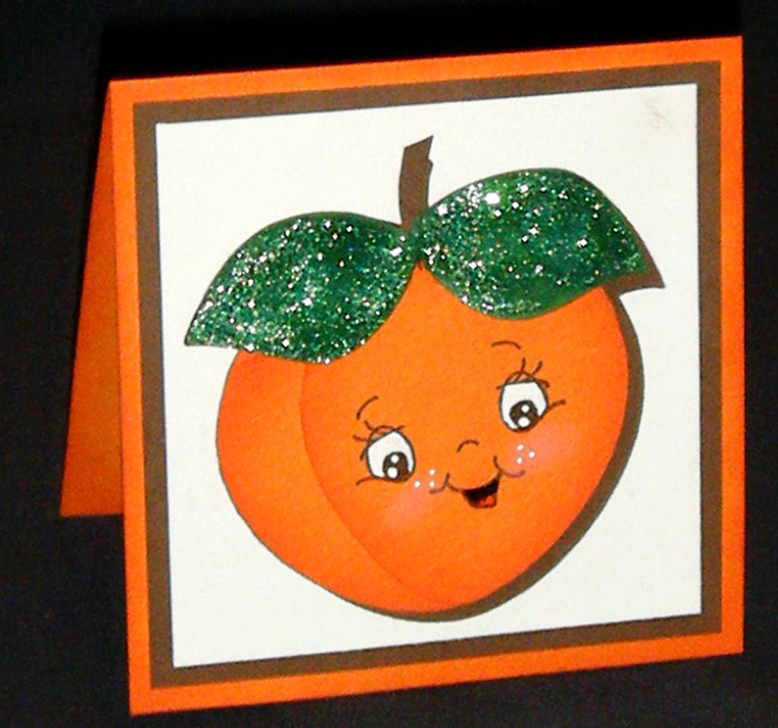 Cards by CG: You're a Peach card set