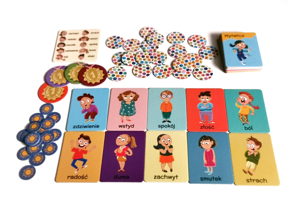 Co za emocje - gra dla najmłodszych