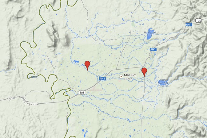 Urban Kayaking - Mae Sot, Thailand