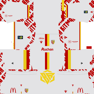 Uniforme de Racing Club de Lens Temporada 20-21 para DLS & FTS