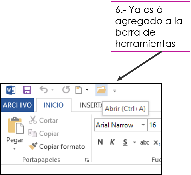 Manejo de Microsoft Office Word