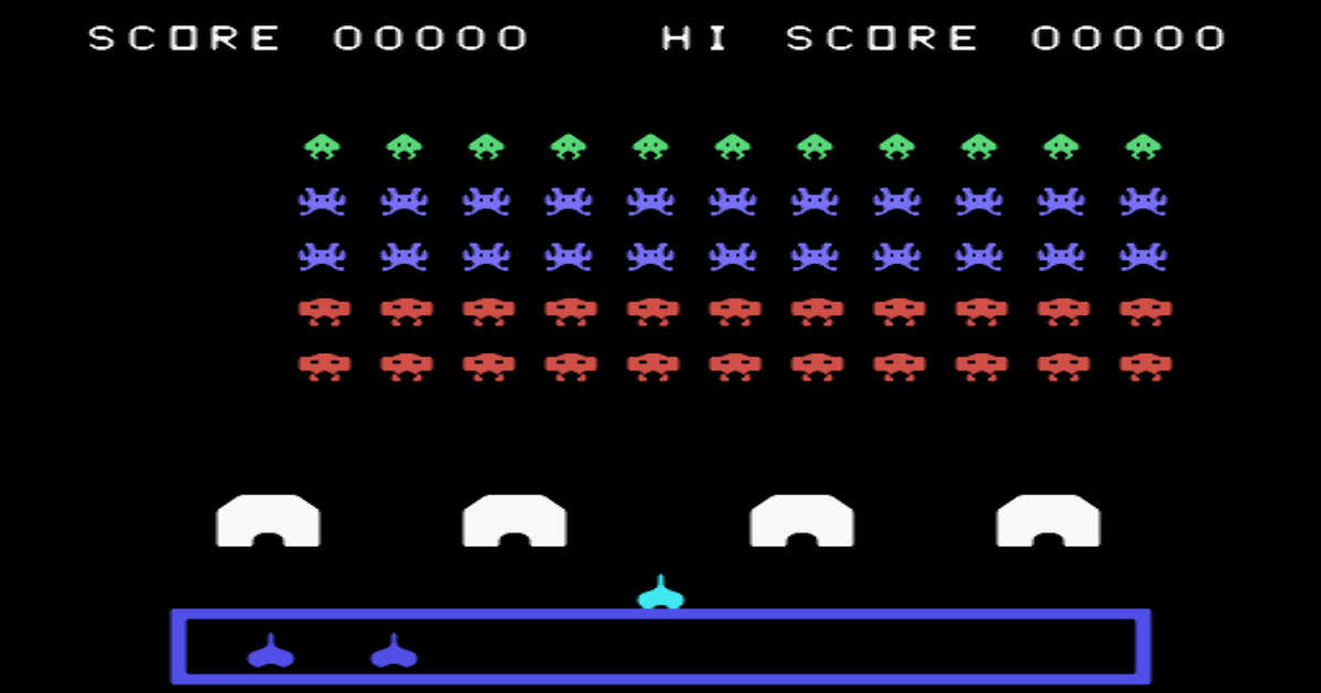 Ti 994a Home Computer Space Invaders Video Game