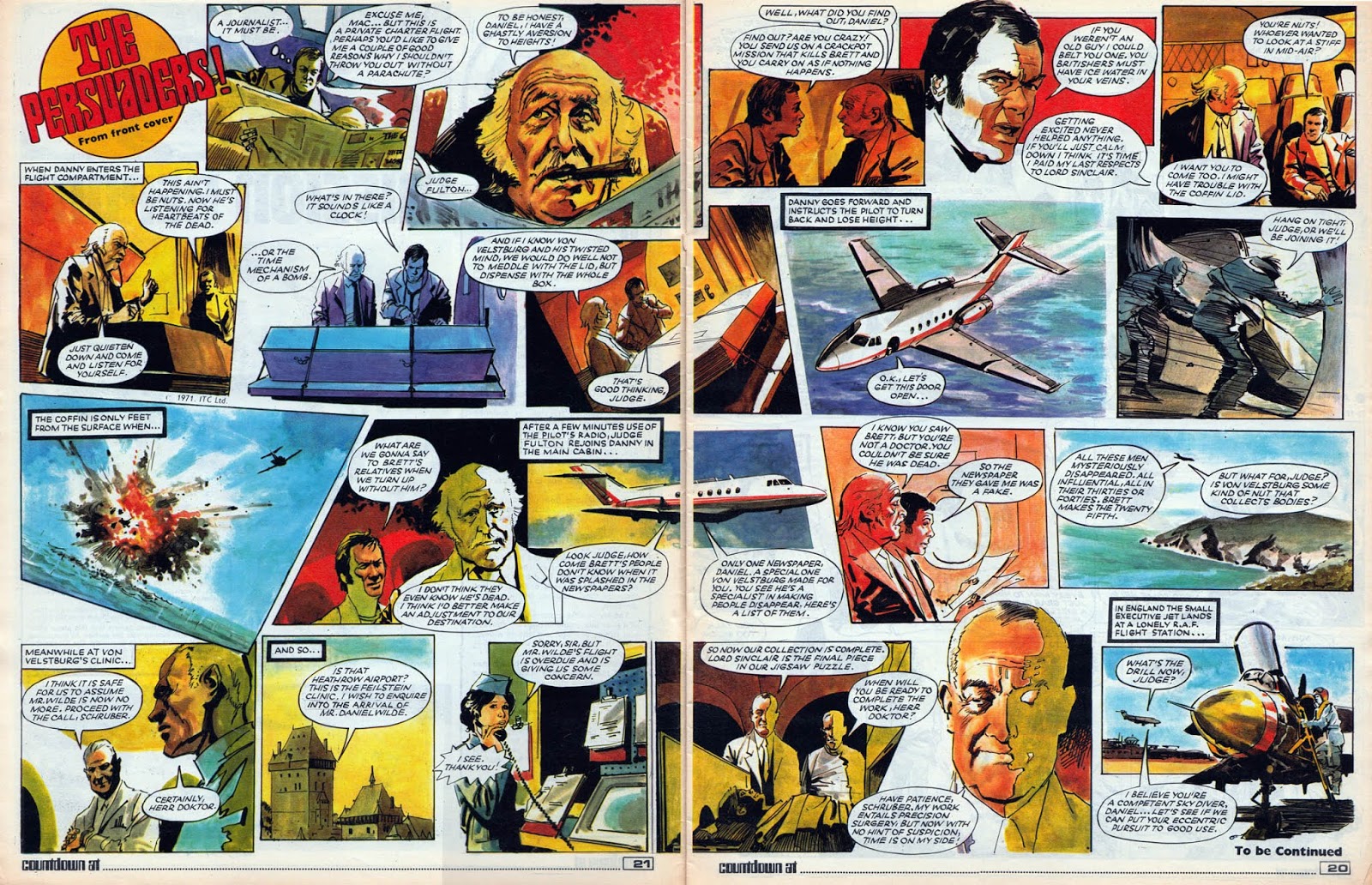 BLIMEY! The Blog of British Comics: This week in 1971: COUNTDOWN No.38