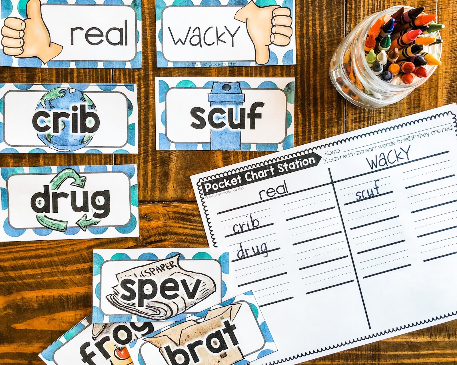 4 Easy Pocket Chart Center Ideas That Kids Will Love - The First Grade ...