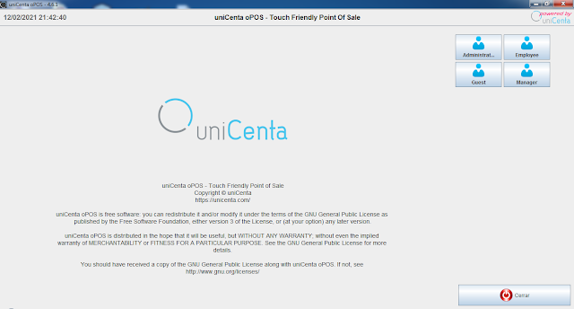 Unicenta oPOS: Instalación en Windows | TRUJILLOSOFT
