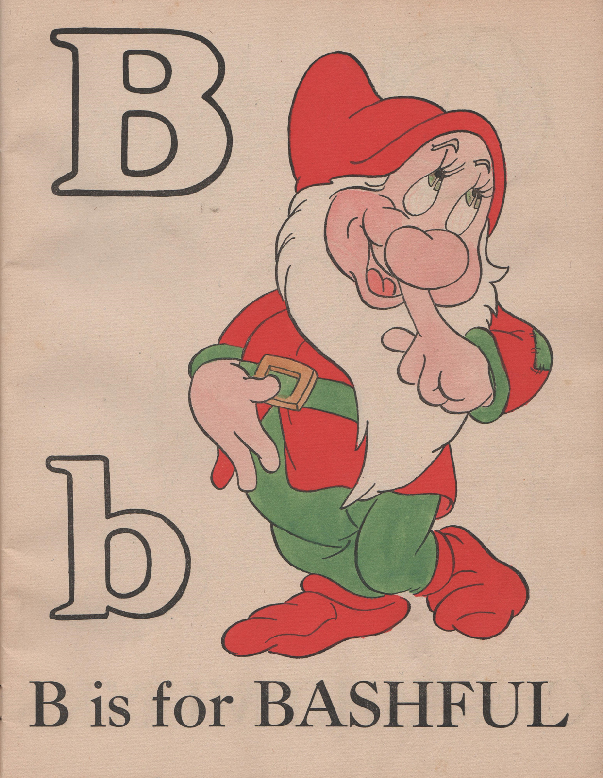 Filmic Light - Snow White Archive: Snow White ABC Book to Colour