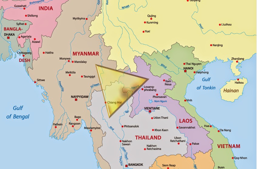 Mengenal Wilayah Segitiga Emas Penghasil Opium - Geograph88