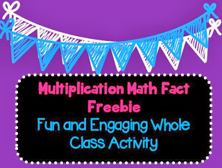 Third Grade Galore: Fun (and Super Easy) Math Fact Practice...and a Freebie