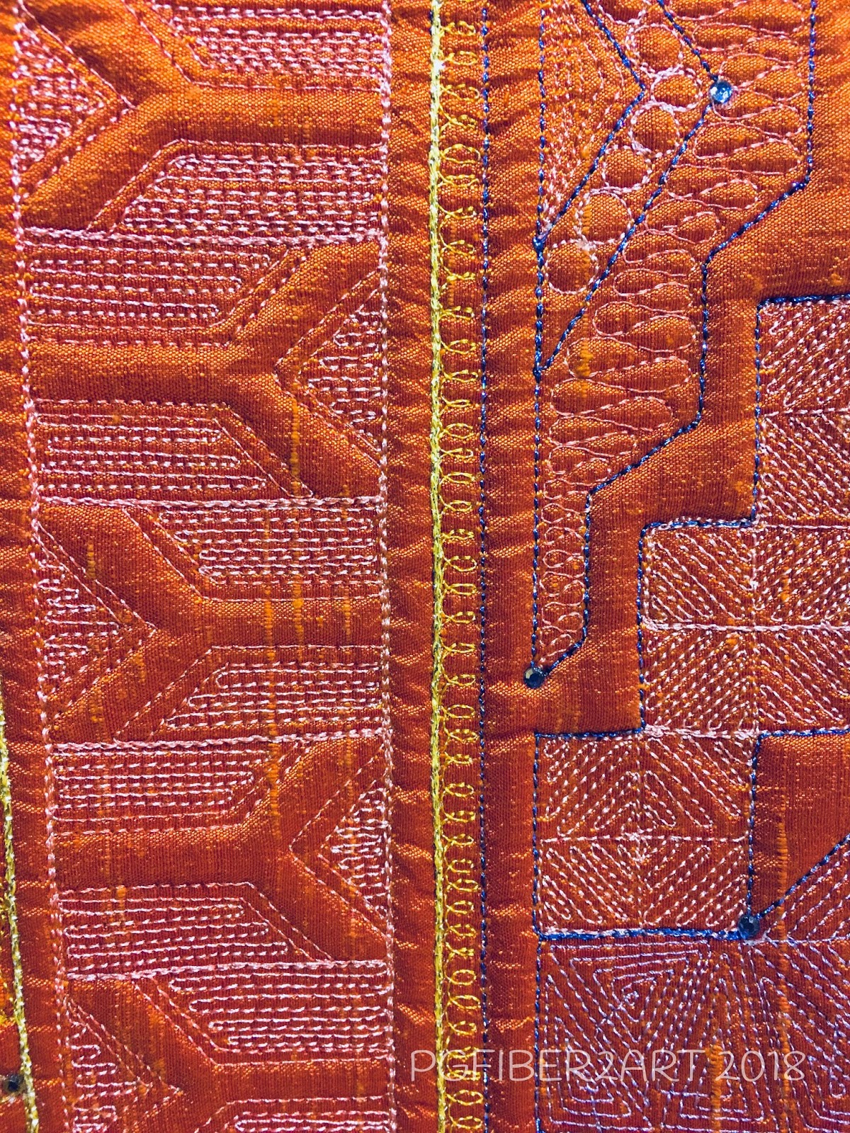 PG Fiber2Art: Micro quilting and other techniques in miniature at World ...