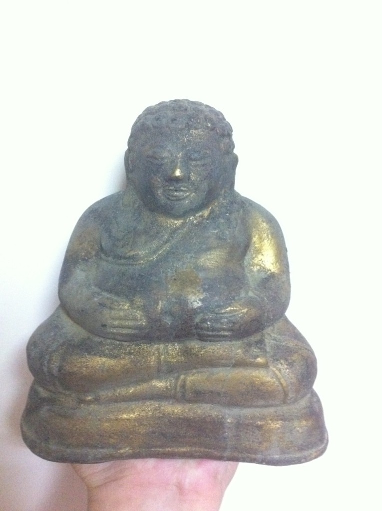 Thai Buddha: LP Kuay SANG KA CHAI BE2512 (Wat Kositaram) Chinard Province