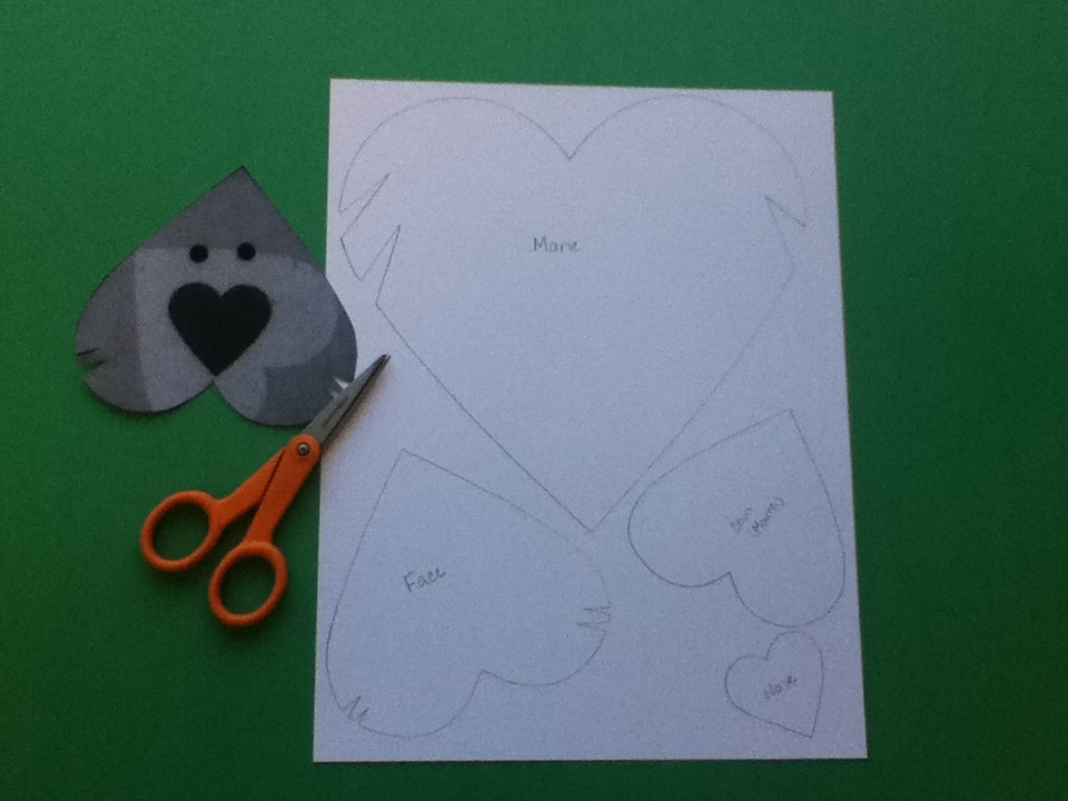 Storytime ABC's: Craft: My Heart is Like a Zoo