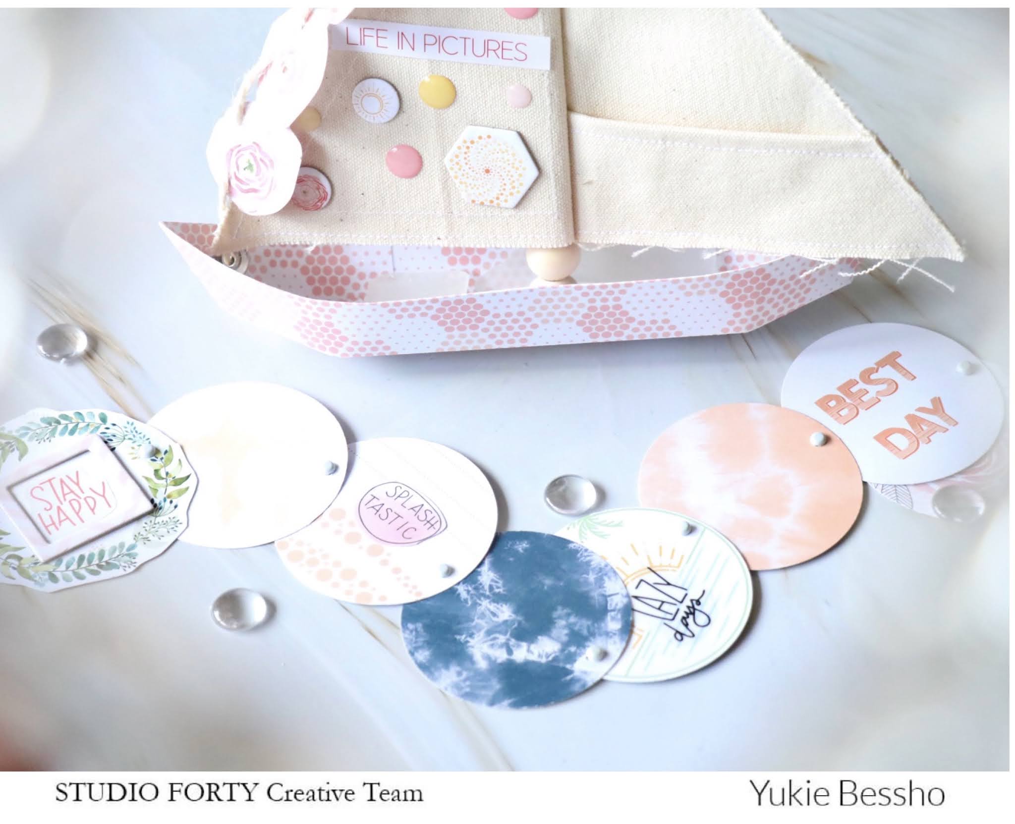 Memory keeping paper yachts | Yukie Bessho - StudioForty