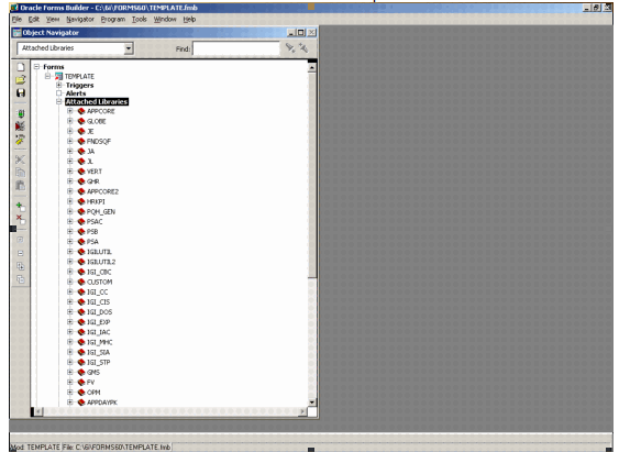 Chandra Sekhar Kadali - Oracle Apps Knowledge Sharing: TEMPLATE.fmb