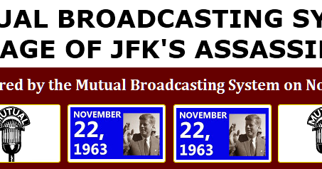 THE JFK ASSASSINATION: AS IT HAPPENED (100+ HOURS OF TELEVISION & RADIO ...