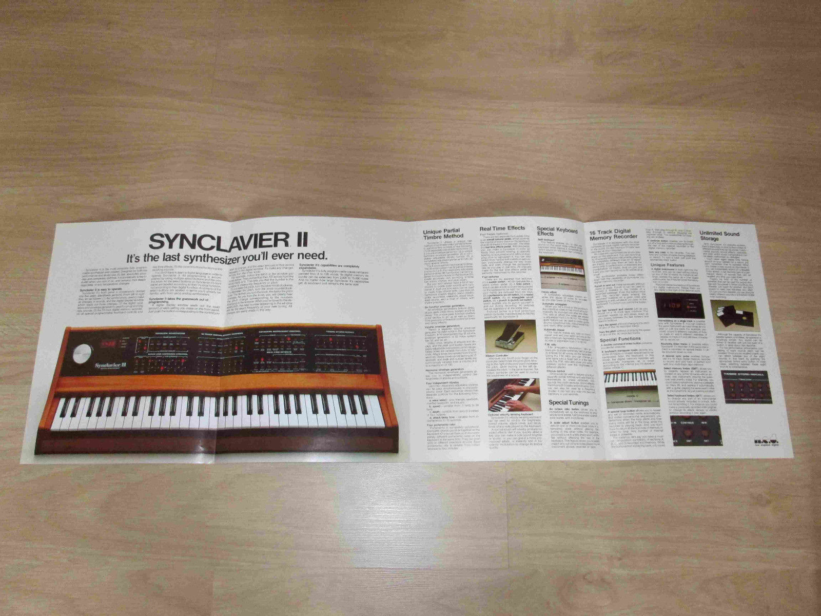 MATRIXSYNTH: 1980 NED Synclavier II Catalog / Brochure