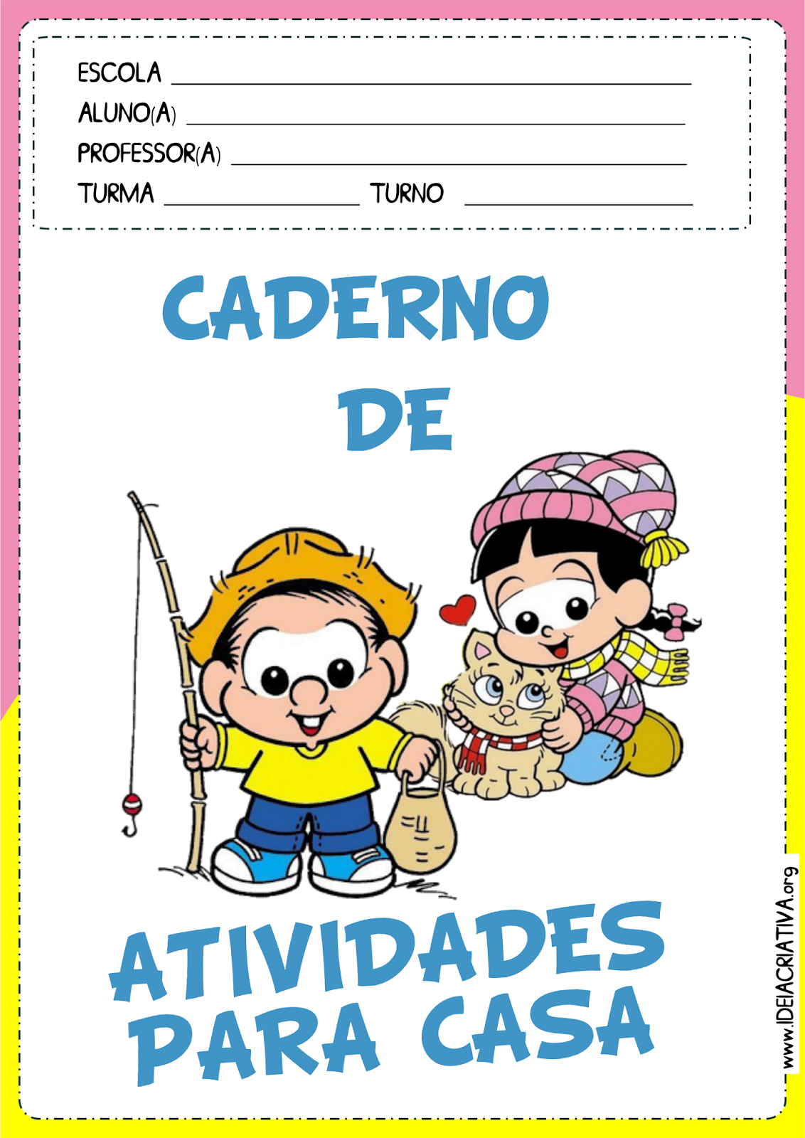 Capas De Caderno Educação Infantil - RETOEDU