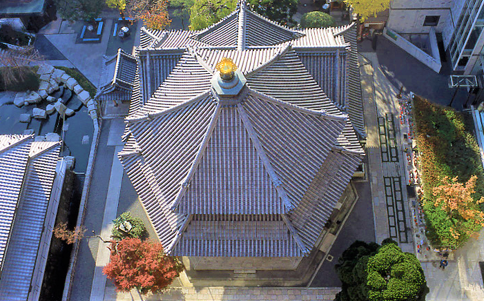 Explore Inside Japan: Hexagonal shape architecture