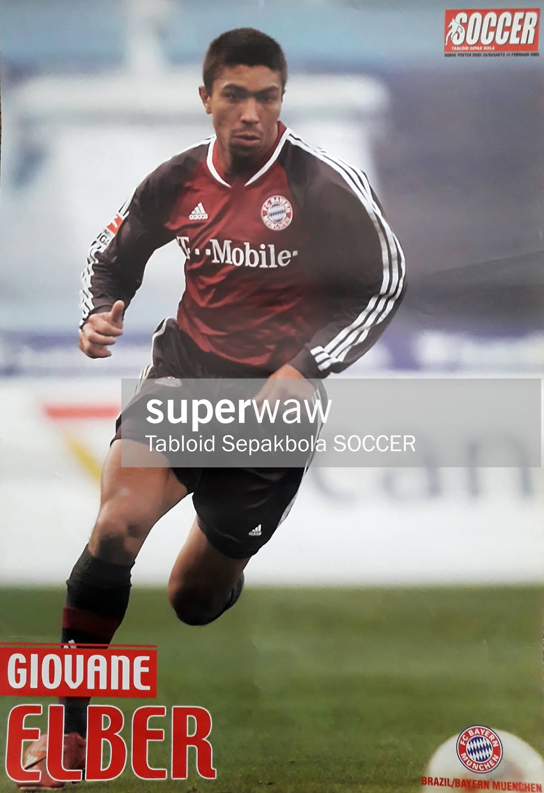 POSTER GIOVANE ELBER (BAYERN MUENCHEN 2003)