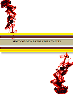 Commonly used Lab values with interpretation