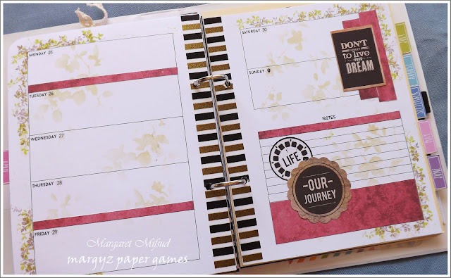 Margyz Paper Games: My Planner - April Set Up