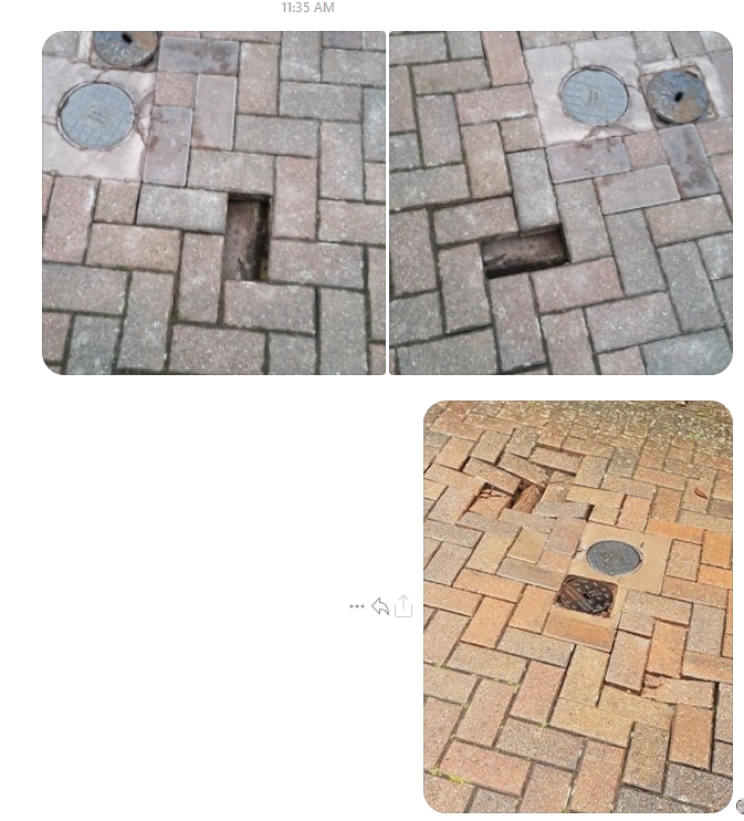 Merrick Chaffer's Blog: Thames water collapsed drain cover