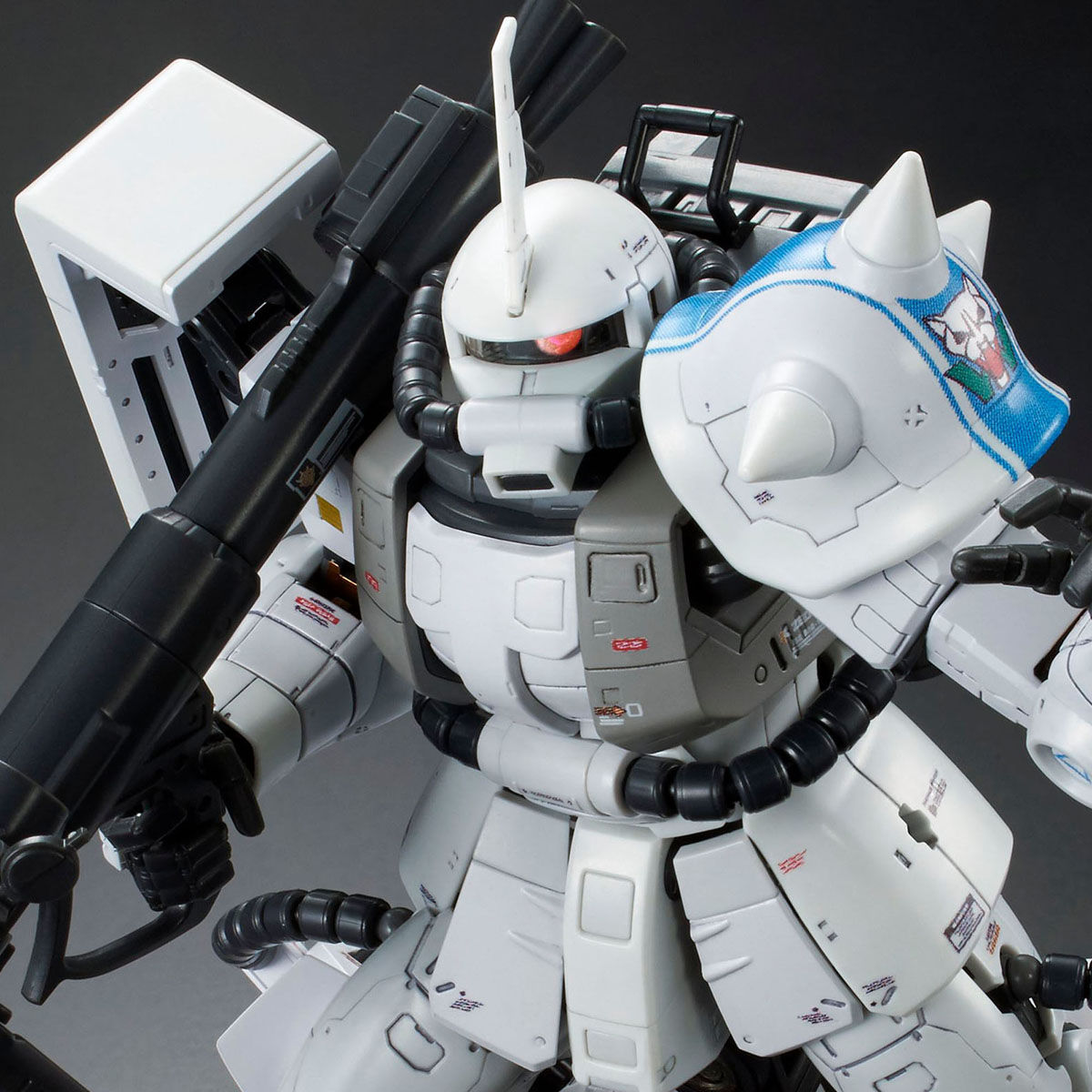 RG 1/144 MS-06R-1A Zaku II Shin Matsunaga Custom, Premium Bandai - Pilot-Exia Gundam