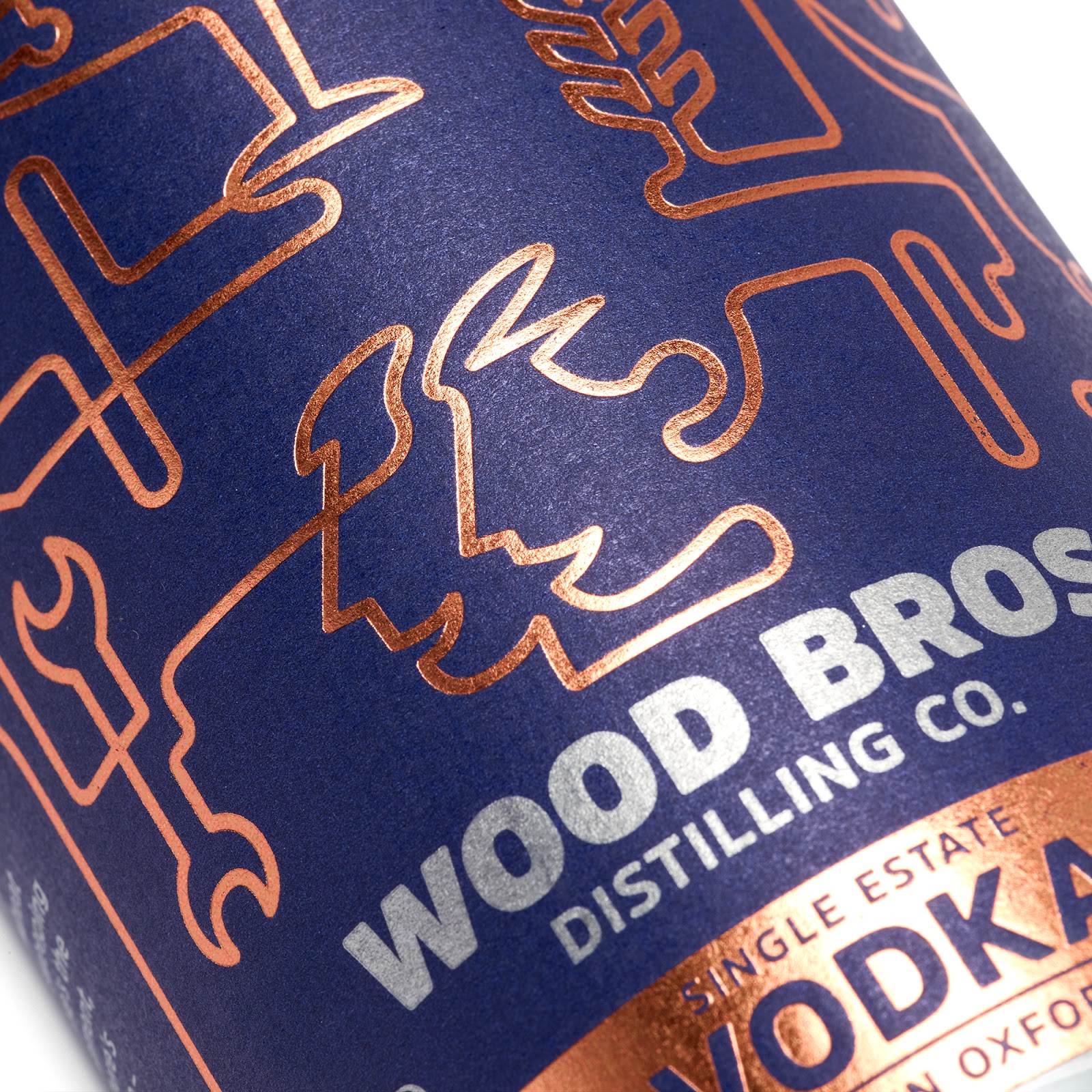 Wood Bros Distilling Company Vodka – Packaging Of The World