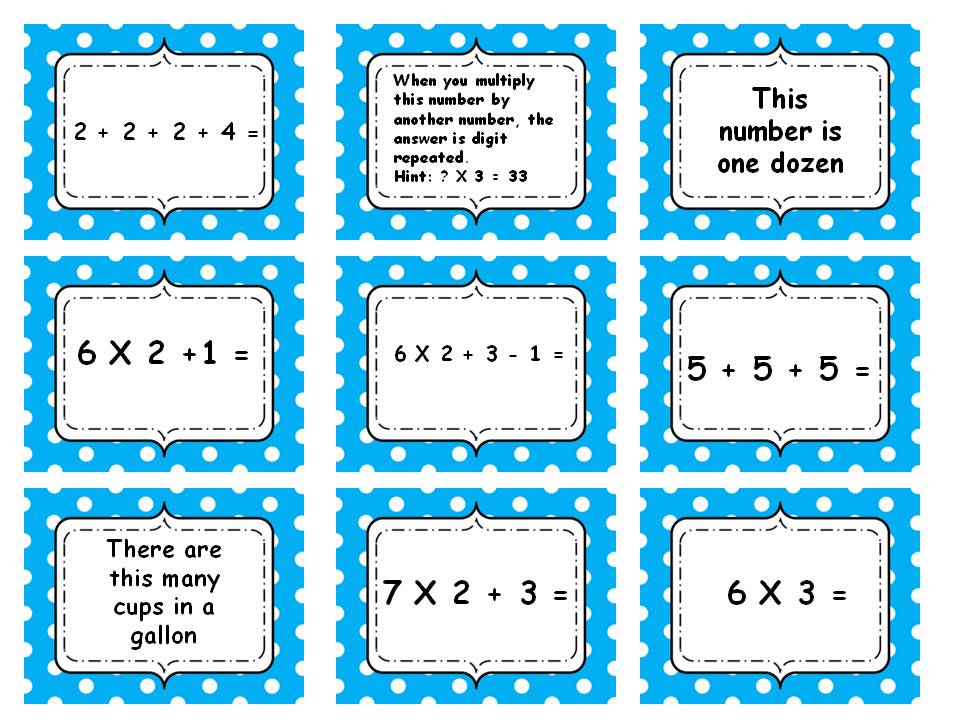 Hodges Herald: Friday Freebie- First Day Seating Cards