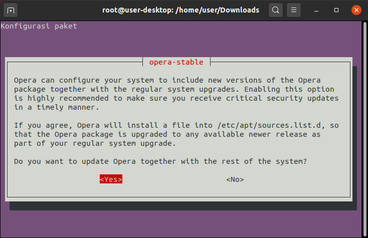 Cara Install Opera Browser di Ubuntu dan Linux Mint - Manglada Tech