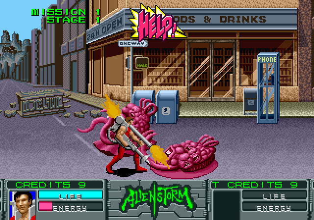 VGJUNK: ALIEN STORM (ARCADE)