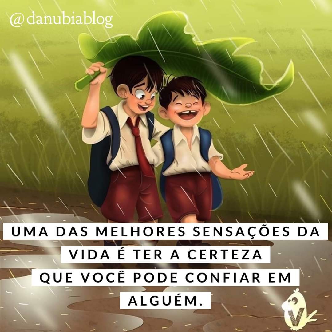 Mensagem das flores: Eu confio em você