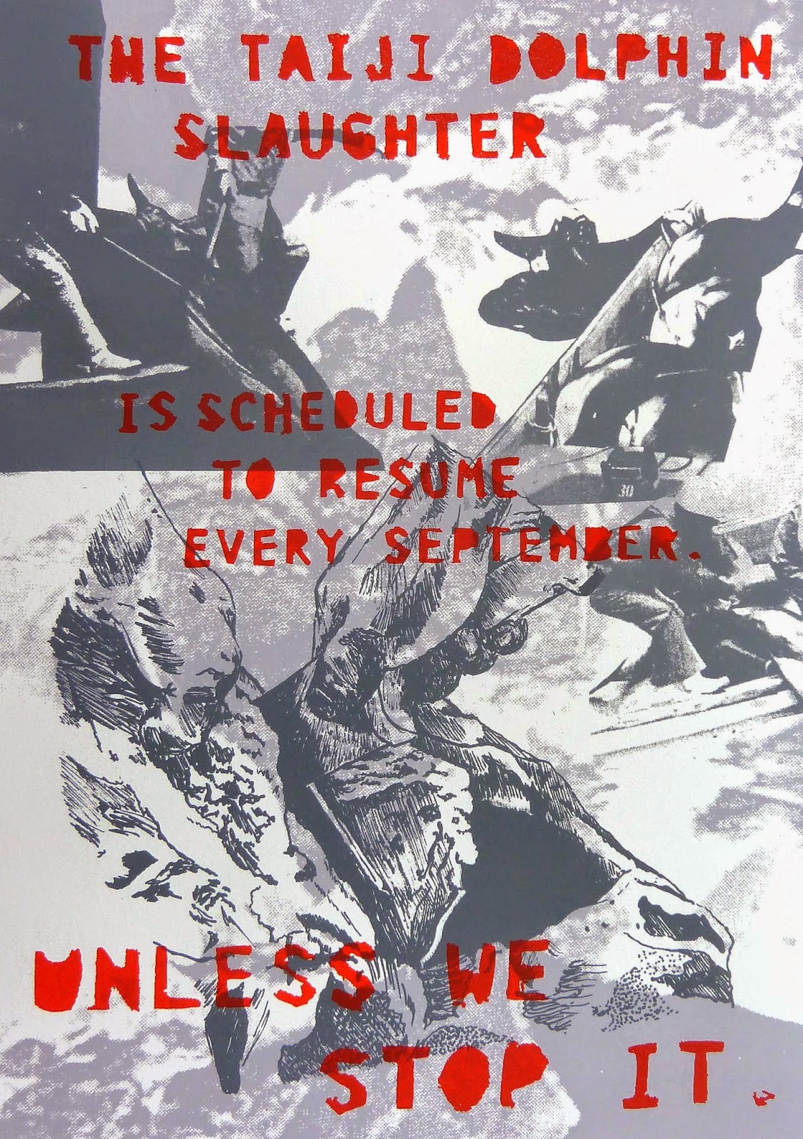 CAITLIN PARKS: TAIJI SLAUGHTER POSTER